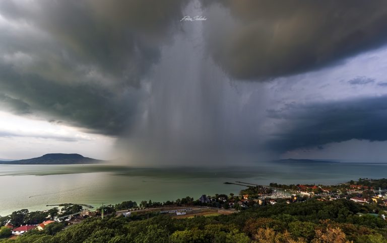 Csodálatos légzuhatagot kaptak le a Balatonon - balaton.hu