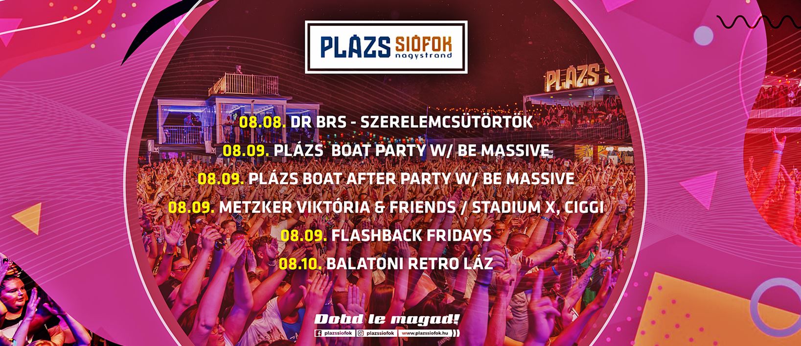 A Balaton legnagyobb retró fesztiválja lesz a Plázson - balaton.hu